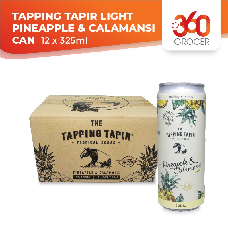 THE TAPPING TAPIR LIGHT PINEAPPLE & CALAMANSI - 12 X 325ML | Shopee ...