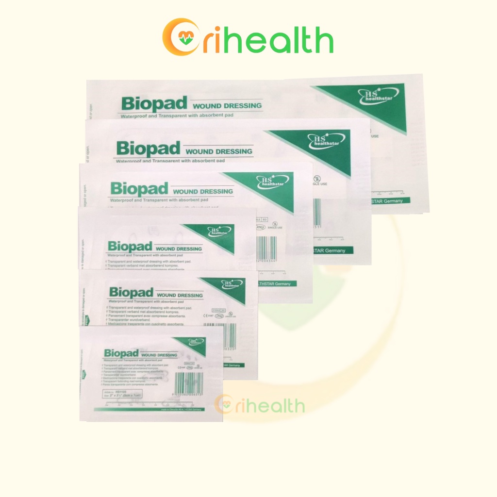 Plaster Karis Air [ All Size ] 1 piece Sterile BIOPAD Wound Dressing ...