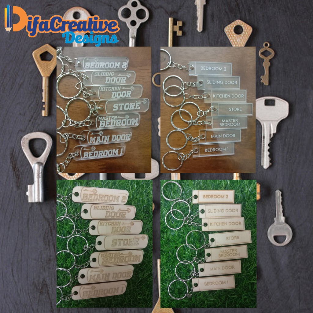 Key Tags/Key Tagging/Keychain/Tanda Kunci for home use | Shopee Malaysia