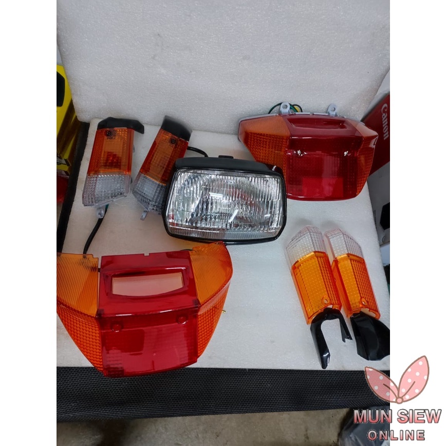 Lampu EX5 DREAM DEPAN LAMPU BELAKANG HEAD LAMP TAIL LAMP SIGNAL DEPAN COMPLETE SETS GOOD QUALITY ...