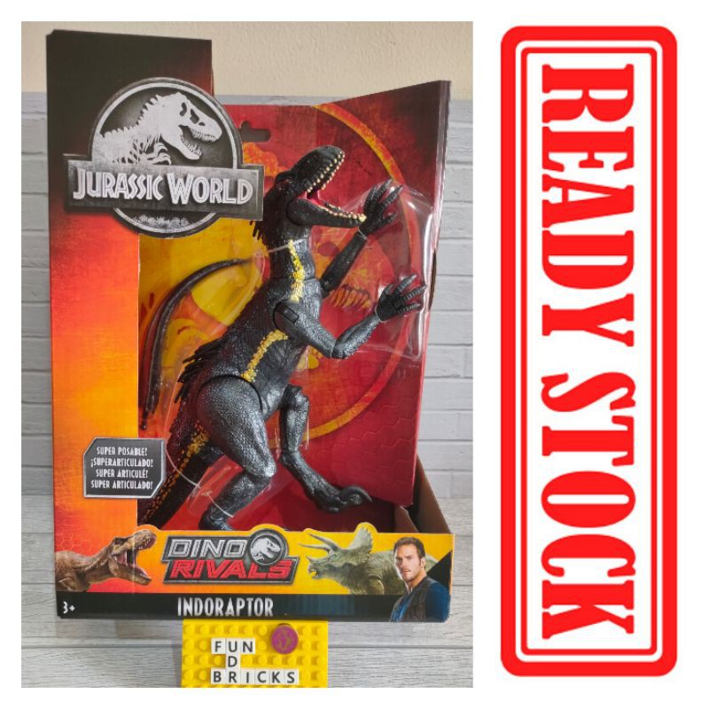 Mattel Jurassic World Indoraptor Dino Rivals | Shopee Malaysia