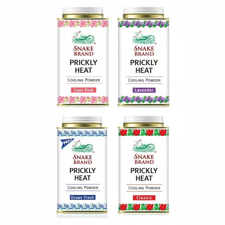 Prickly Heat 150gr Cooling Powder / Itching Powder / Snake Head Stamp ...