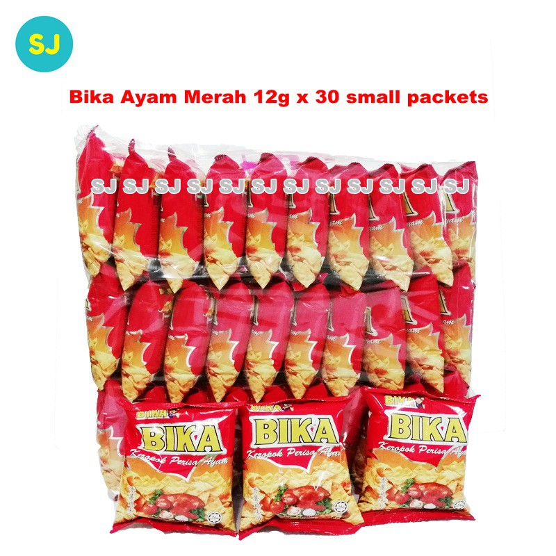 Bika Keropok Ayam (12g x 30 Packets) | Shopee Malaysia