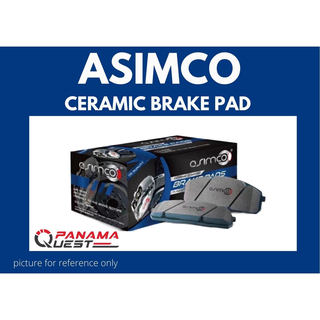 ASIMCO BRAKE PAD : PROTON INSPIRA, AIRTREAK, LANCER CY4, ASX,OUTLANDER ...
