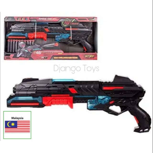 High Speed Raytheon Phantom Version Blaster Gun (Red) | Shopee Malaysia