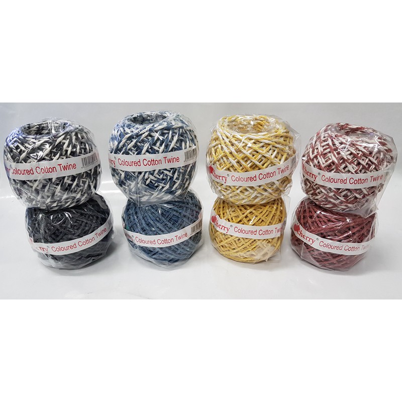 Color Cotton Twine Bakers Twine Parcel String Tali Parcel Tali Cotton ...