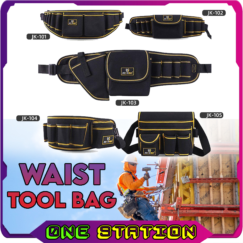 Hardware Tool Kit Bag Waist Pocket Tool Bag Pouch Tool Bag for Tools ...