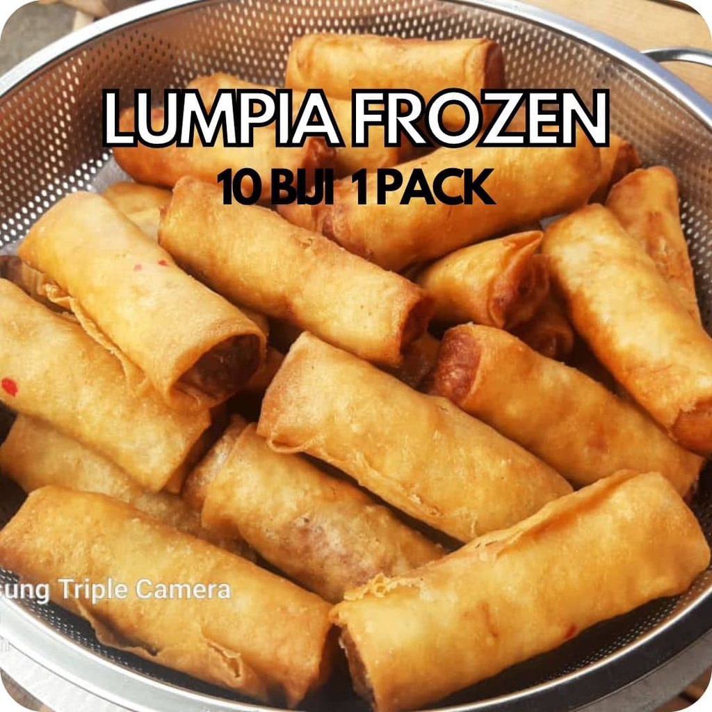 Kuih Frozen LUMPIA FROZEN - SAYUR / AYAM / DAGING | 10 pcs | Shopee ...
