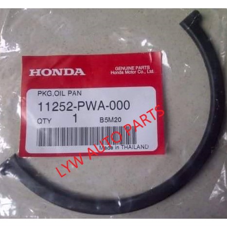 Honda Genuine Oil Pan Gasket Seal Honda City SEL / TMO / T9A / Jazz SAA ...