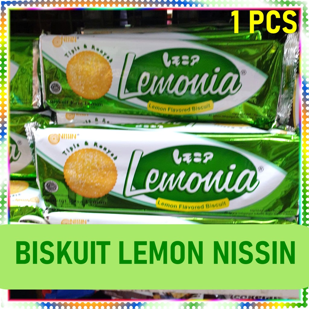 Lemonia NISSIN lemon / chocolate flavored biscuits 130g | Shopee Malaysia