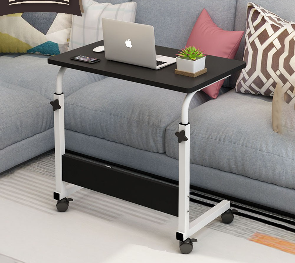 Adjustable Bedside Lifting Bed Lazy Table Computer Desk With Wheels ...