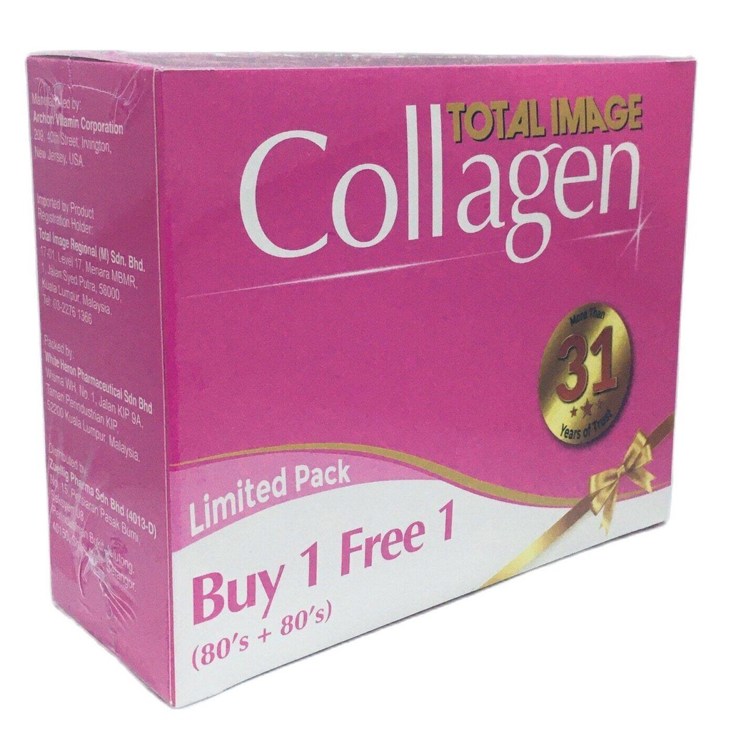 TOTAL IMAGE COLLAGEN TABLET 2 X 80'S (EXP 04/2025) | Shopee Malaysia