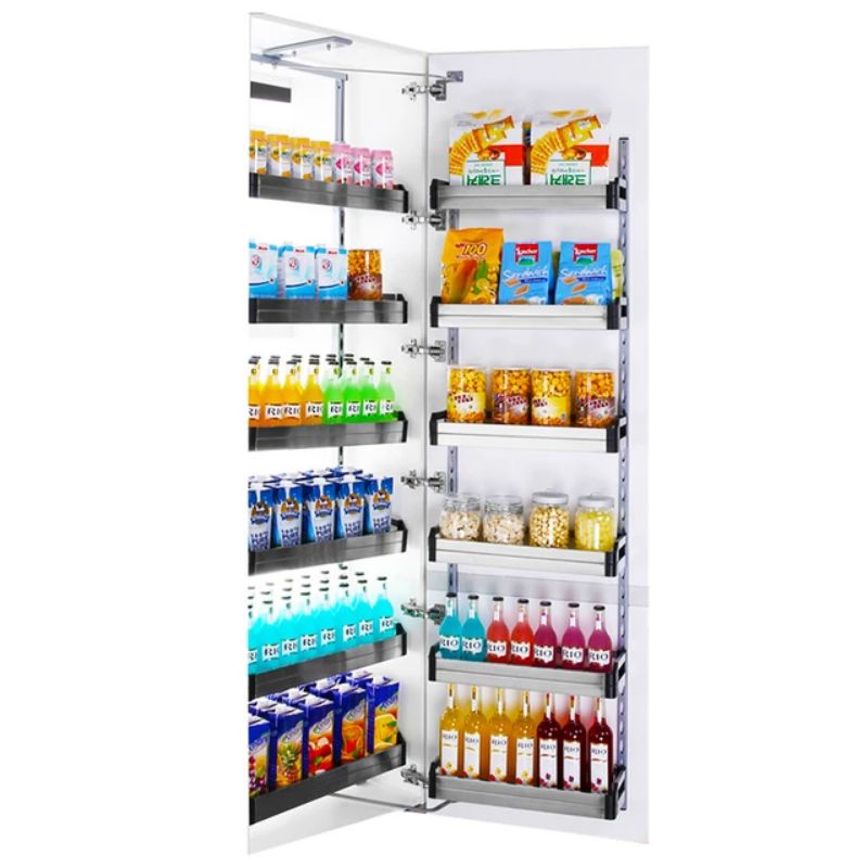 AIM-Stainless Steel 450mm or 600mm kitchen cabinet tall tandem unit 6 ...