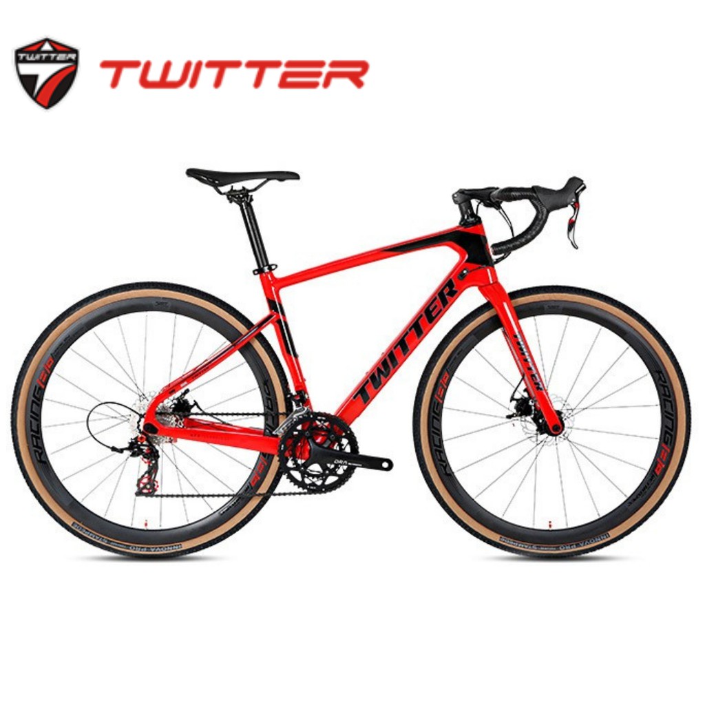 (PreOrder)Bicycle TWITTER GRAVEL BIKE CARBON Fiber Bicycle RETROSPEC ...