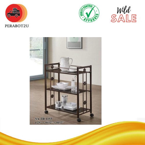 P2U SA Troli Besi / Metal Trolley / Rak Besi Troli Beroda / 3 Tier ...