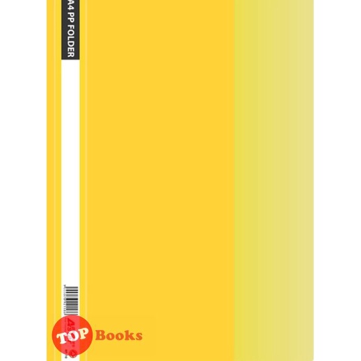 [topbooks Astar] A4 Pp Folder Rp10 Report File Light Yellow Shopee Malaysia