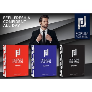 Forum For Men EDT 50ml (Macho / Thrust / Sports) | Shopee Malaysia