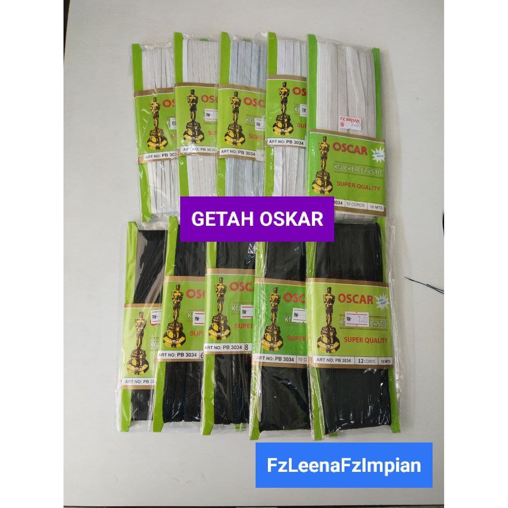 GETAH MASK / GETAH TANGAN BRAND OSCAR /GETAH SCRUNCHIES/ GETAH KERUT ...