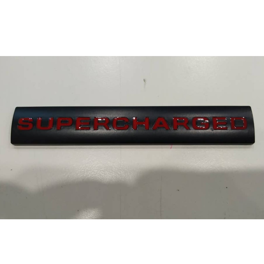 Range Rover Supercharged Emblem Logo | Shopee Malaysia