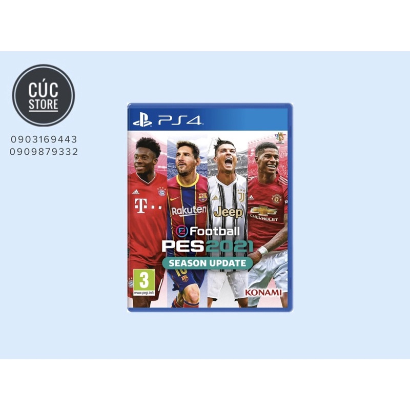 Ps4 game Disc: Pes 2021 Season Update | Shopee Malaysia