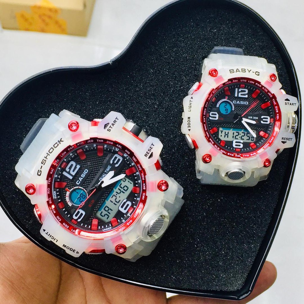 NEW ARRRIVAL G SHOCK COUPLE WATCH (MUDMASTER JELLY EDITION) | Shopee ...