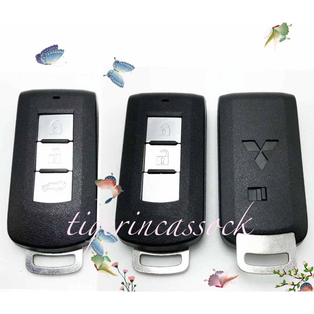 Exact Mitsubishi 2/3 buttons smart key casing to update mitsubishi ...