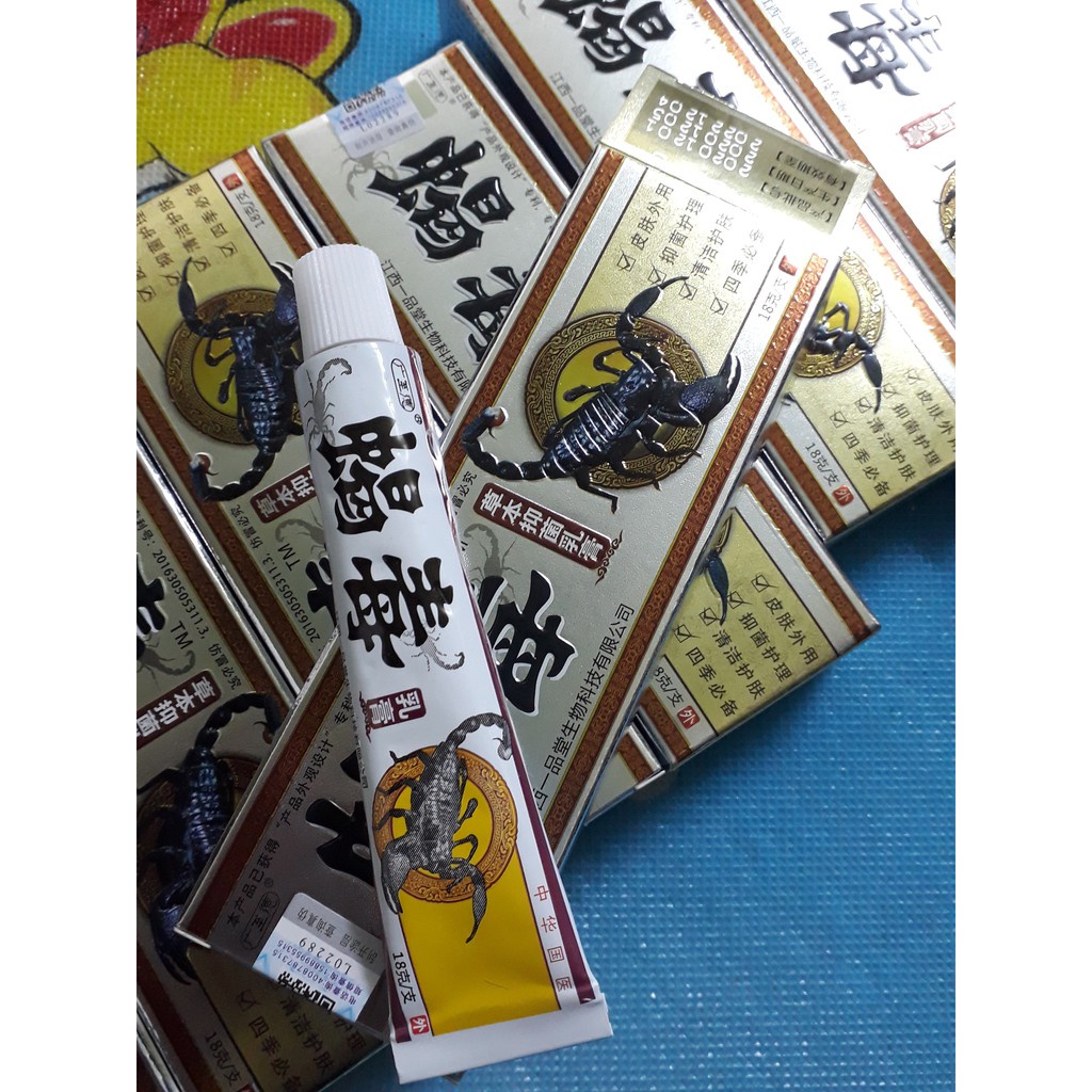 Scorpion Cream Itchy, Ringworm, Keratin, Scalp Fungus, Psoriasis ...