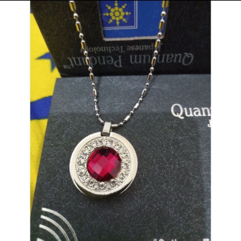 Health Necklace Quantum Pendant Rantai leher dan buah rantai kesihatan ...