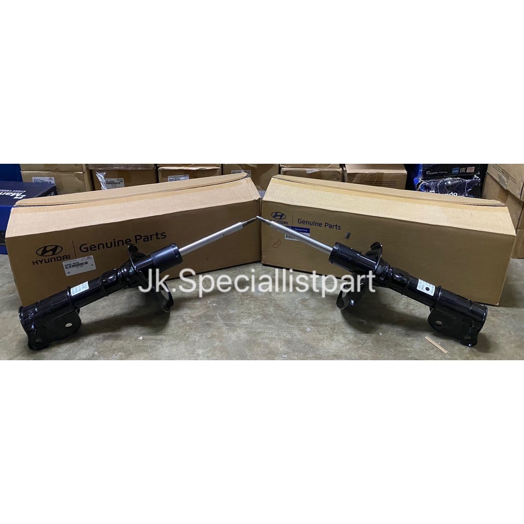 ABSORBER FRONT LEFT & RIGHT SET GENUINE PART (ORIGINAL) [LH 54650-4H155 ...