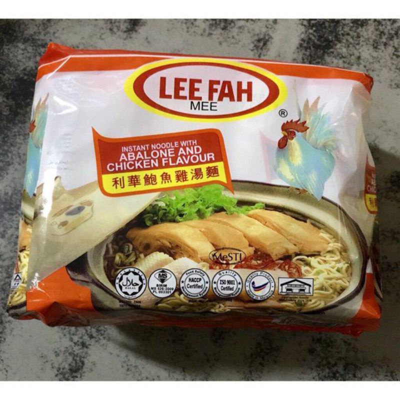 LEE FAH MEE ABALONE AND CHICKEN FLAVOUR 5's | Shopee Malaysia