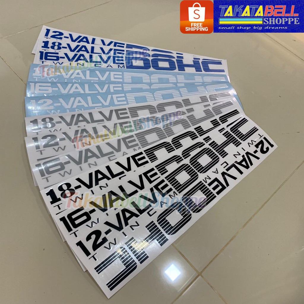 Sticker side proton wira/sticker sohc dohc wira/wira twin cam single ...