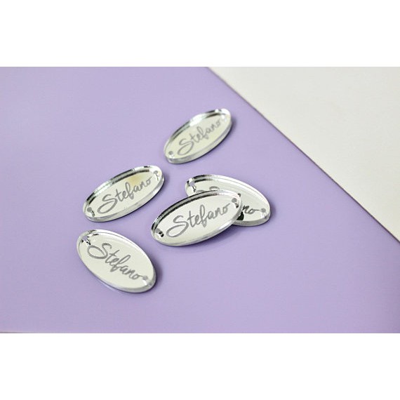Product Label - Acrylic Product Label Engraving | Shopee Malaysia
