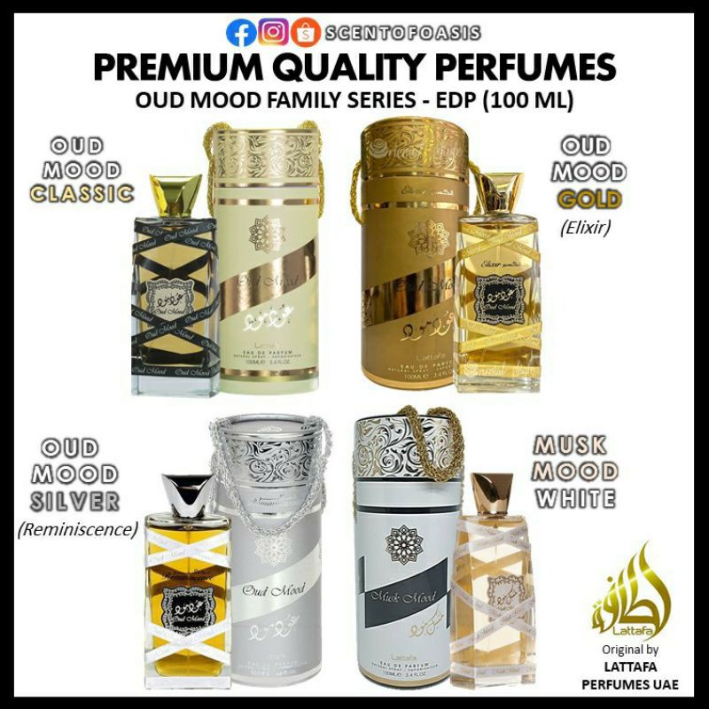 💯% 🔥ORIGINAL🔥 LATTAFA OUD MOOD PERFUME FOR MEN AND WOMEN | Shopee Malaysia