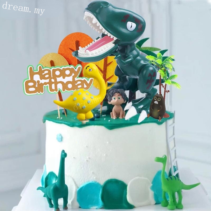 Dinosaur Theme Jurassic Dinosaur Cake Topper for Dinasour Birthday ...