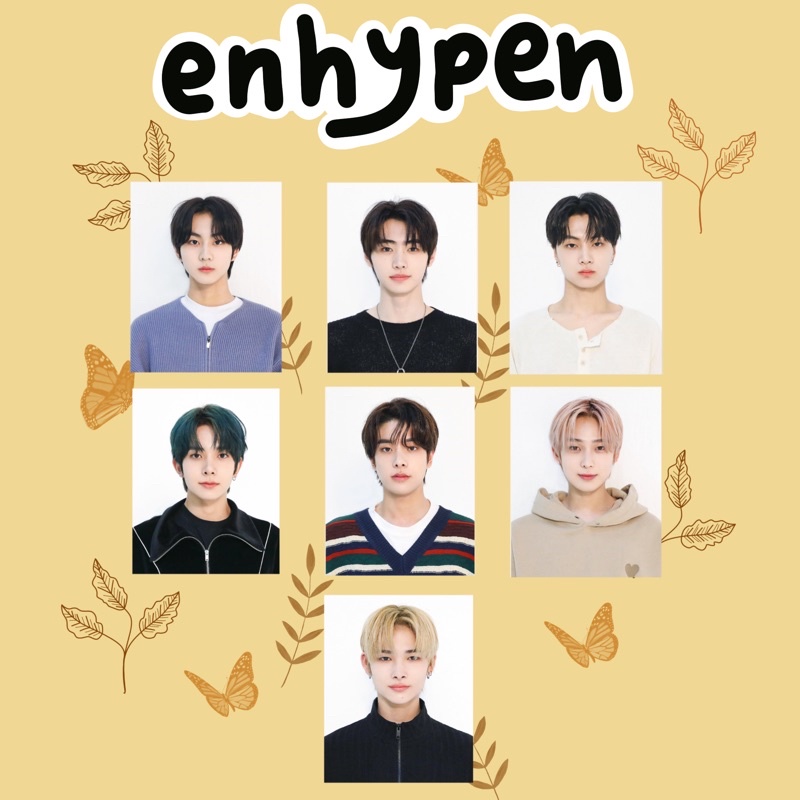|Ready Stock| ENHYPEN ID Photo Thick photopaper 300gsm | Shopee Malaysia
