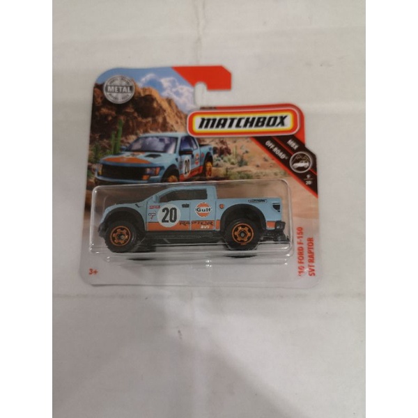 Matchbox '10 Ford F-150 SVT Raptor - Card Creased | Shopee Malaysia