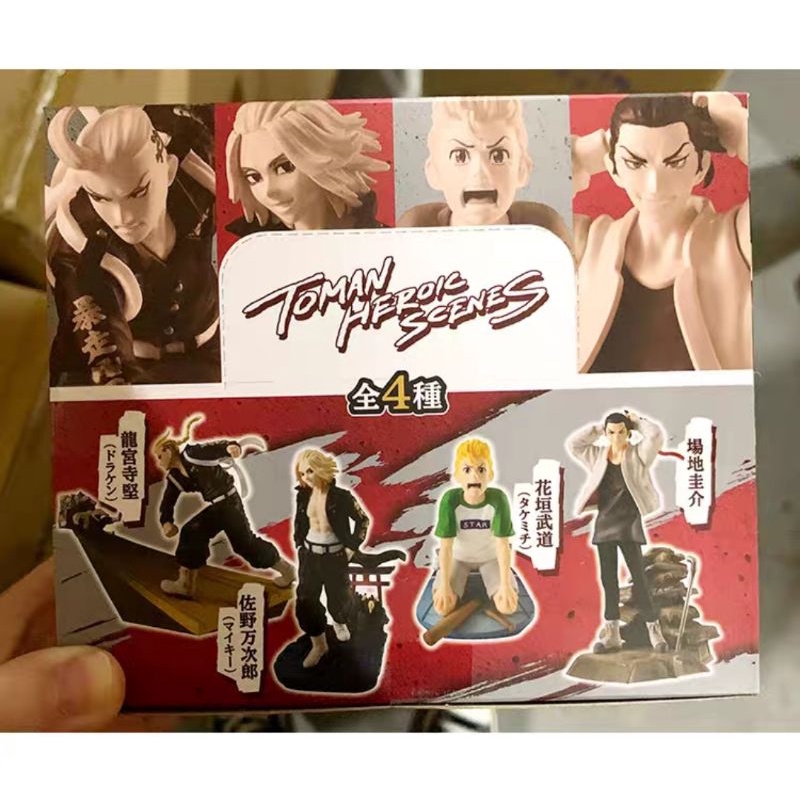 Original MegaHouse Tokyo Revengers Mikey Figure Draken Figurine Baji MH ...