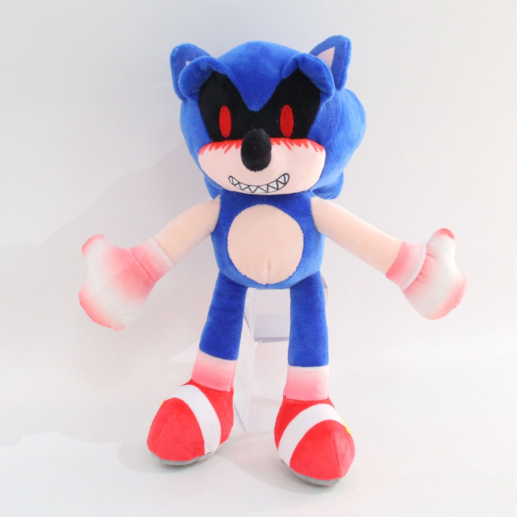 28CM Sonic The Hedgehog EXE Tails Sonic Plush Toy Cartoon Soft Stuffed ...
