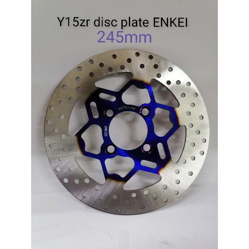 YAMAHA Y15 / Y15ZR V1 V2 - FRONT DISC PLATE TITANIUM ( BINTANG) 245MM ...