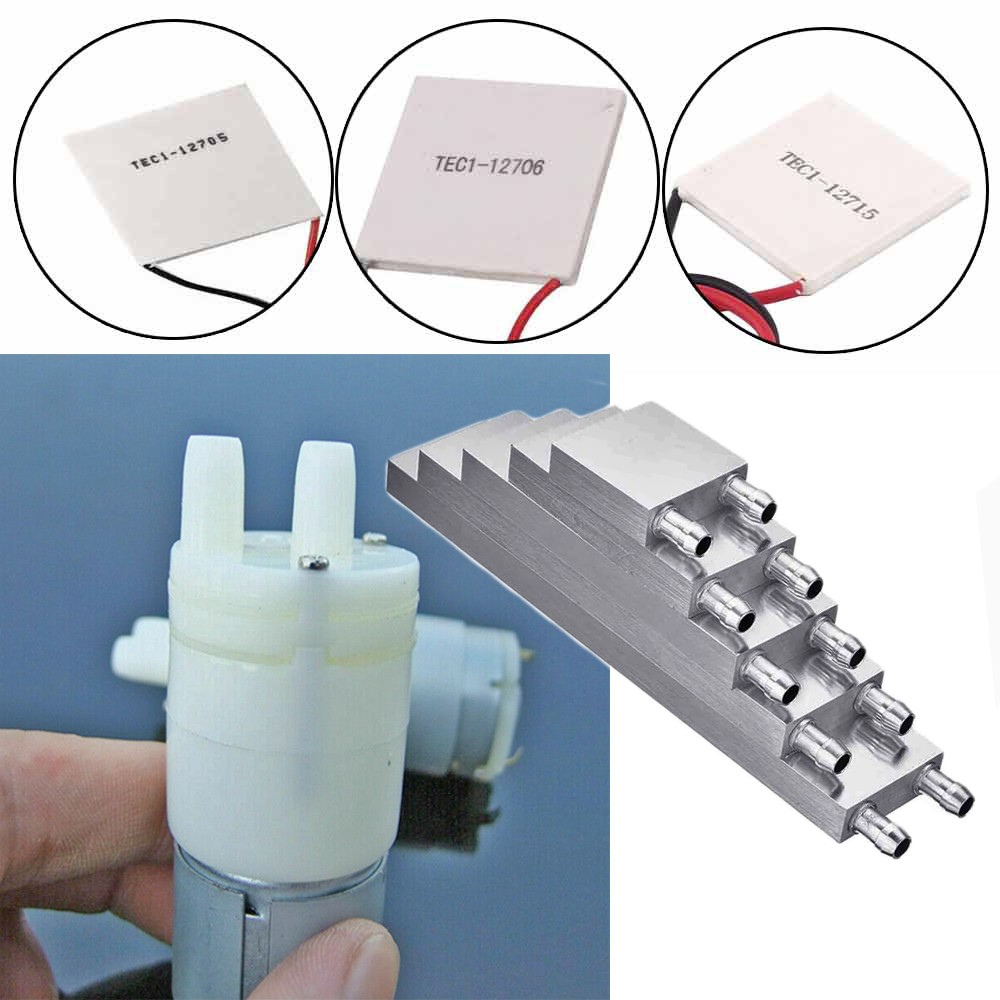 Diy Thermo Electric Cooling Peltier Thermoelectric Multi Size Water ...