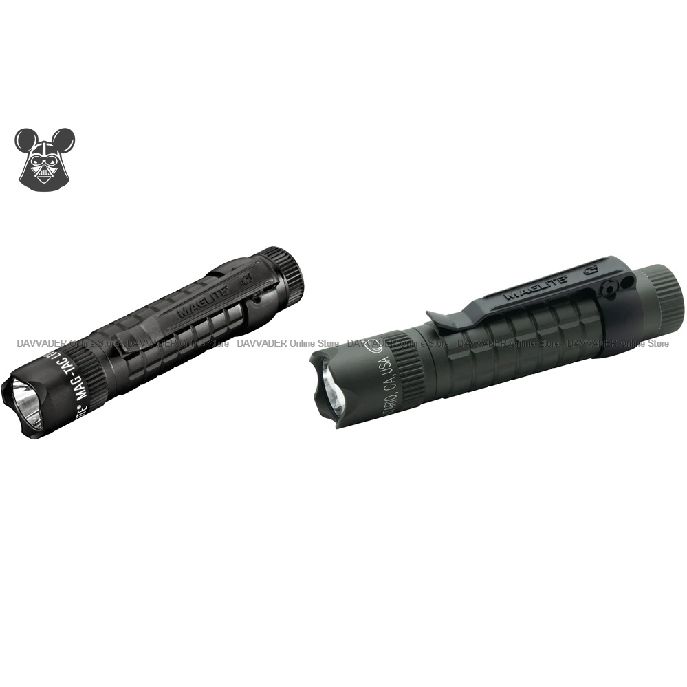 MAGLITE MAG-TAC Crowned Bezel 2C CR123 LED Flashlight *Original ...