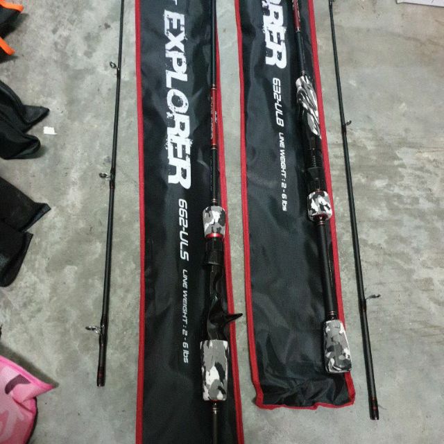 SEAHAWK EXPLORER (black red)&EXPLORER FJ (Black Green)602ULS,632ULS ...