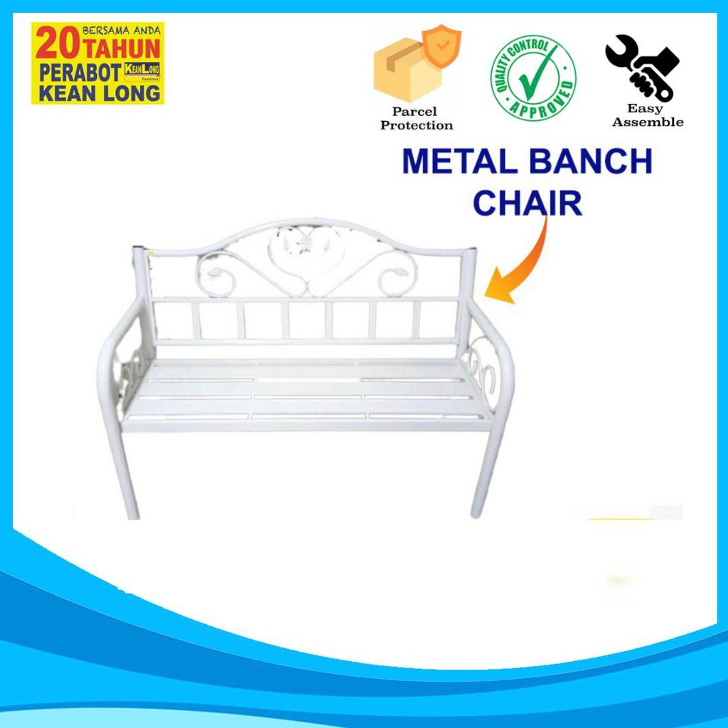 KLSB Kerusi Besi /Bench Chair / Kerusi Taman /Outdoor Bench Chair ...