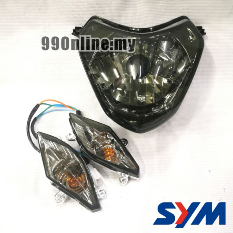 SYM E BONUS 110 SR EBONUS HEAD LAMP & FRONT SIGNAL & Meter lens Cover ...