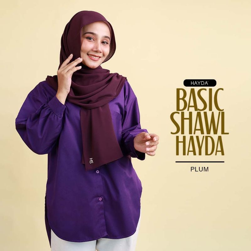 [PART 2]BASIC SHAWL HAYDA LEBARAN COLLECTION 2022 RELEASED NOW | Shopee ...