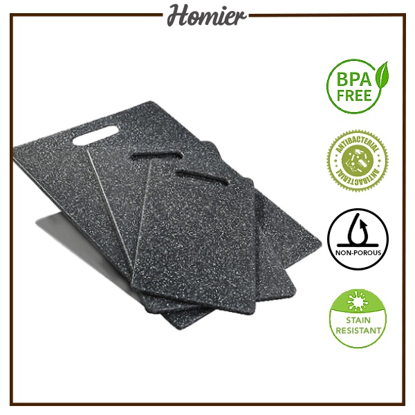 🔥Ship 24Hrs🇲🇾 Anti Bacterial Marble Design Cutting Board Chopping BPA ...