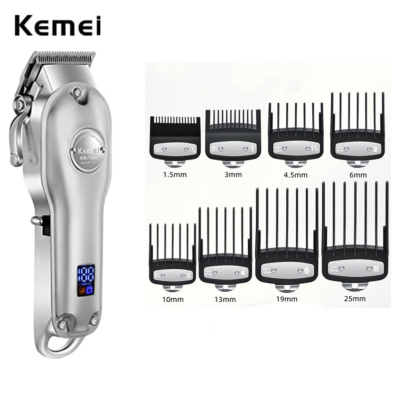 Kemei 1987 Electric Fade Hair Clippers Powerful Taper Hair Cutting ...