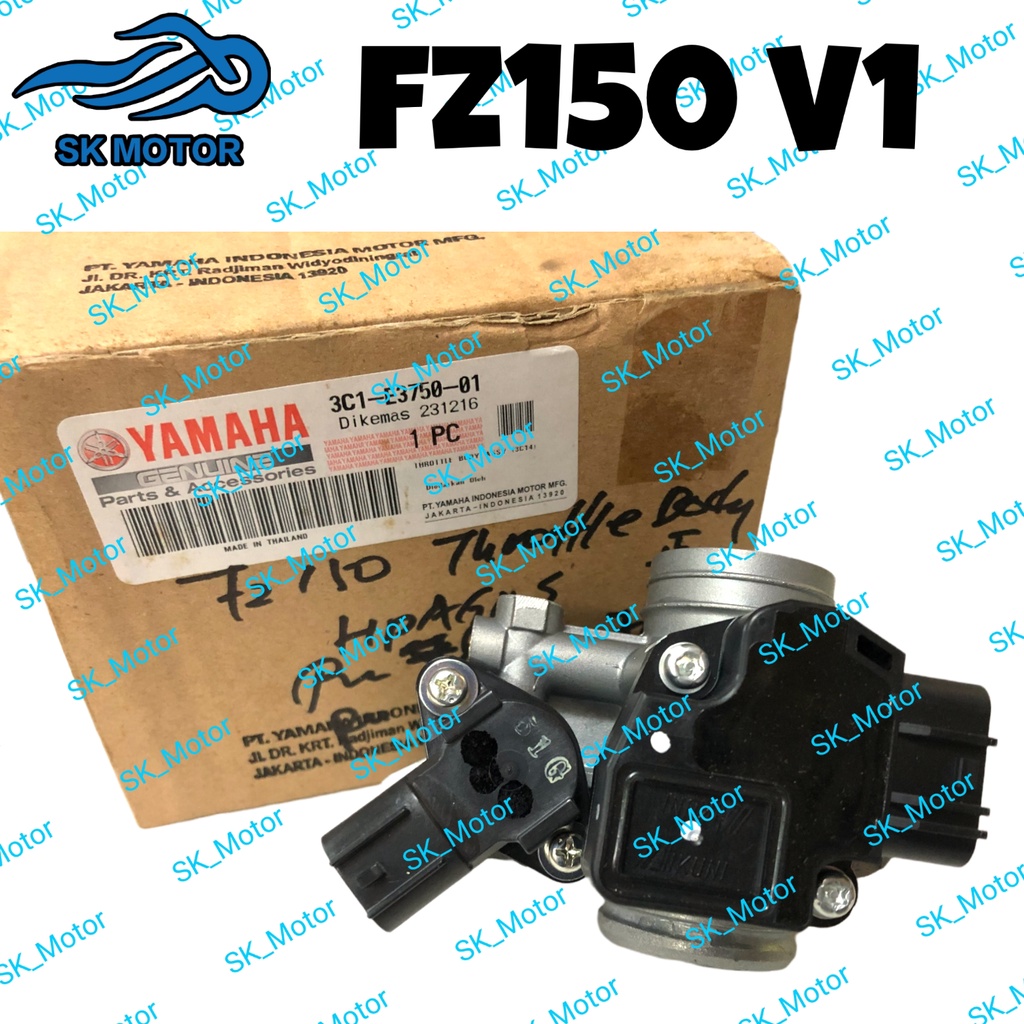 Yamaha FZ150 FZ 150 Old V1 Original Throttle Body 3C1-E3750-01 | Shopee ...