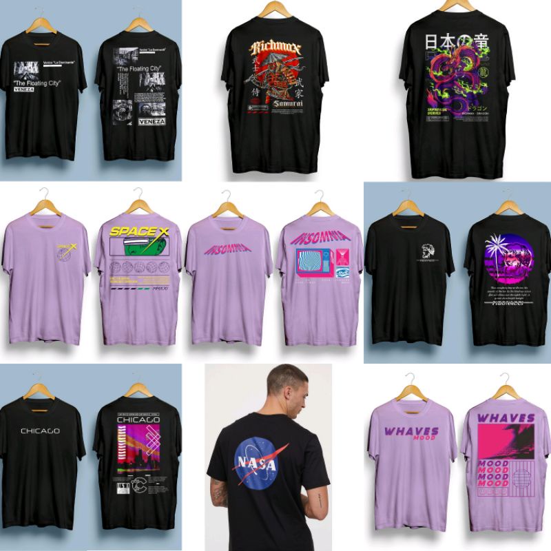 (complete Variations) PREMIUM UNISEX DISTRO T-SHIRTS (CEWE/BOYS ...