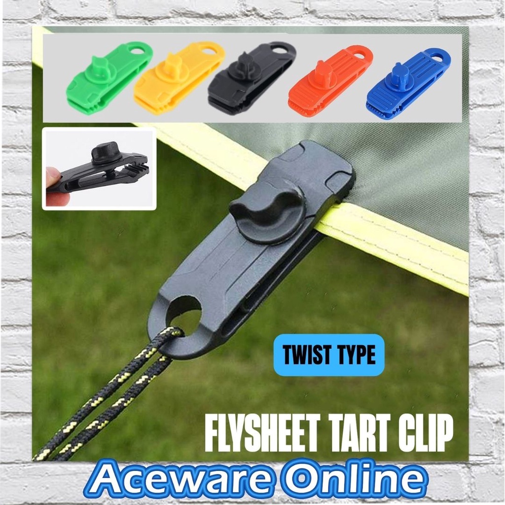 Flysheet Clip Camping Tent Clip Fly Tarp Clamp Tarpaulin Clips Canvas ...